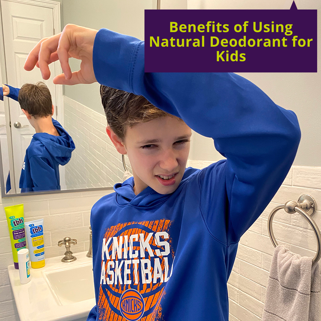 Benefits of Using Natural Deodorant for Kids - Fairy Tales Hair Care
