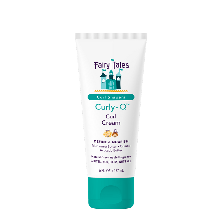 Curly-Q™ Kids Curl Cream for Curly Hair - Fairy Tales Hair Care