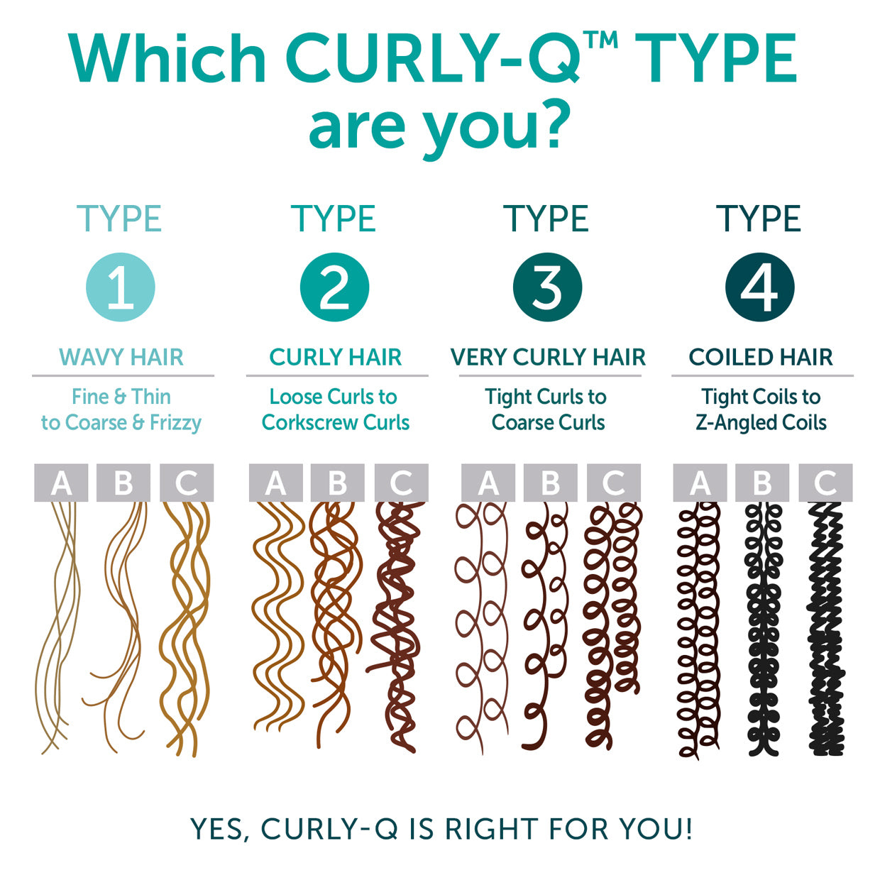 Curly-Q™ Quad - Fairy Tales Hair Care