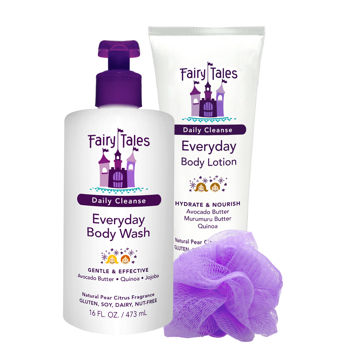 Daily Cleanse Kids Everyday Body Kit - Fairy Tales Hair Care