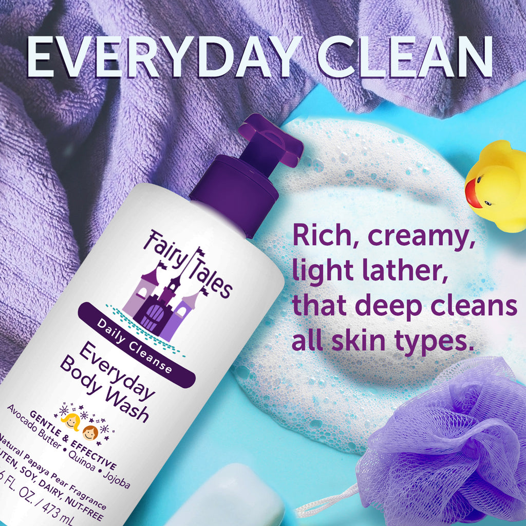 Daily Cleanse Kids Everyday Body Wash – Fairy Tales Hair Care
