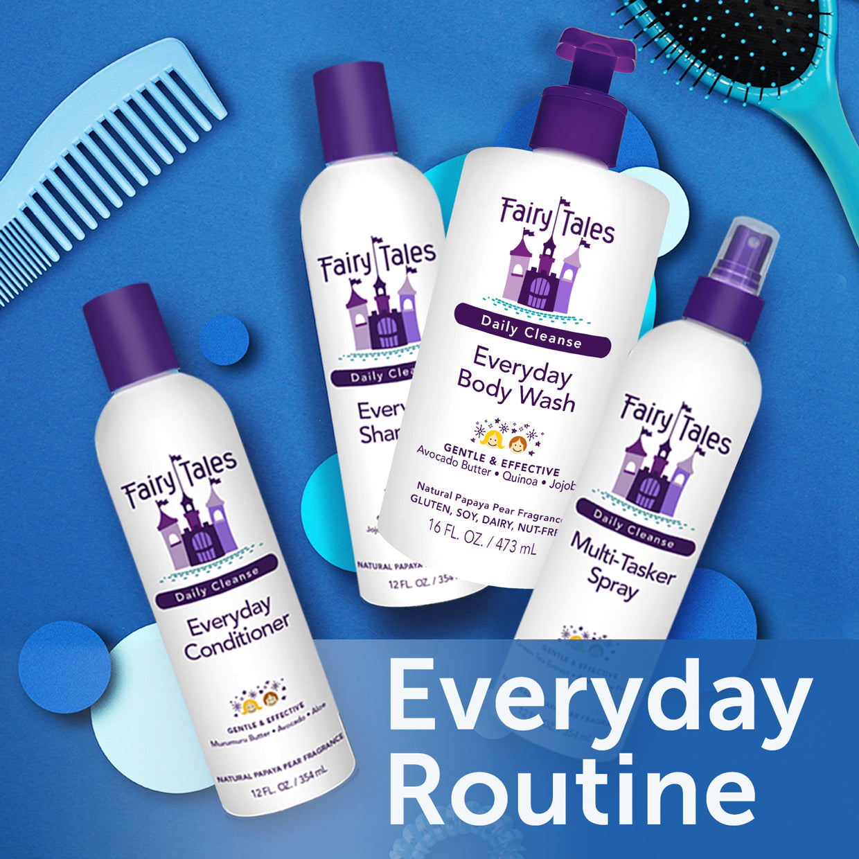 Daily Cleanse Kids Everyday Body Wash - Fairy Tales Hair Care