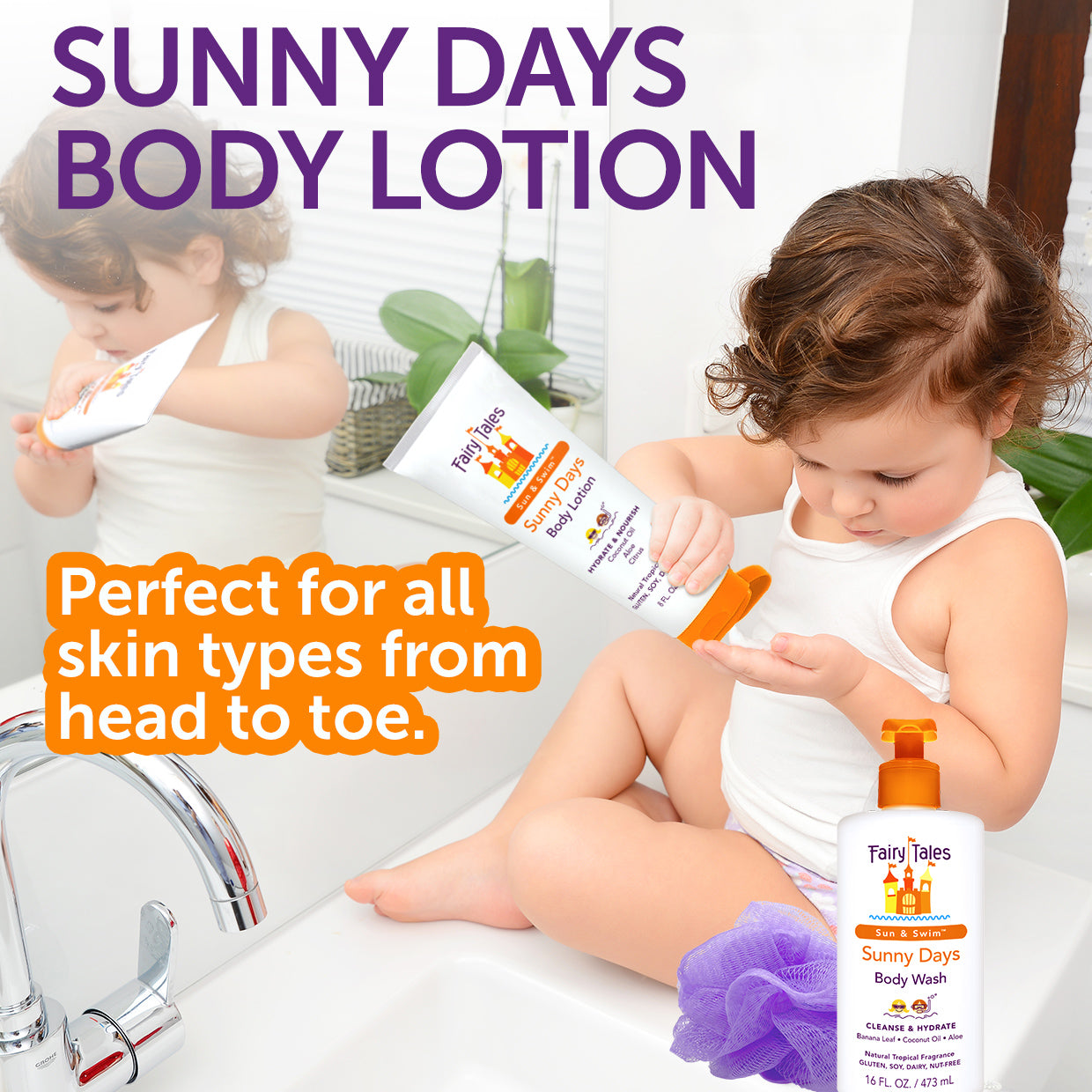 Sun & Swim™ Kids Body Lotion - Fairy Tales Hair Care