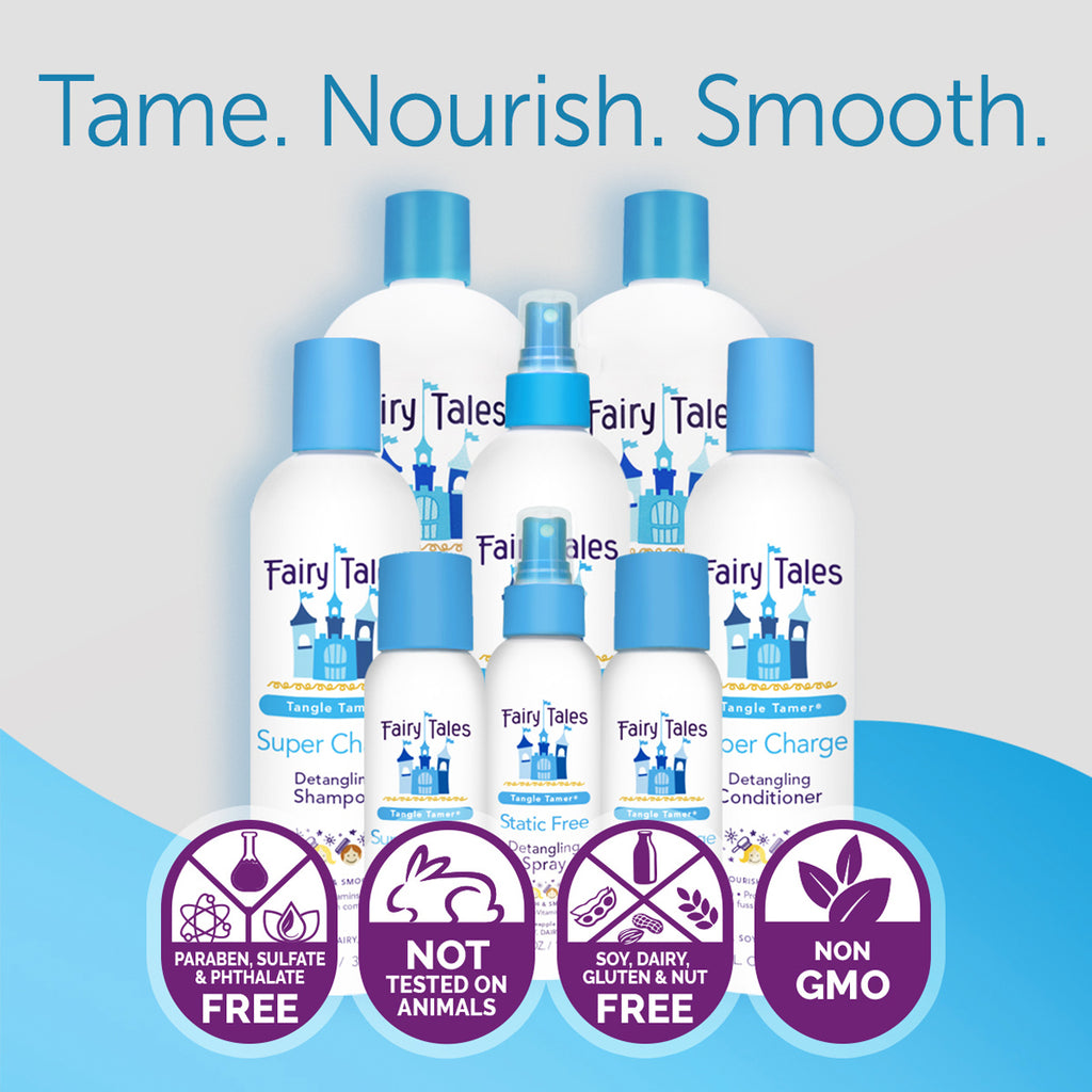 Tangle Tamer® Kids Detangling Shampoo & Conditioner Kits - Fairy Tales ...