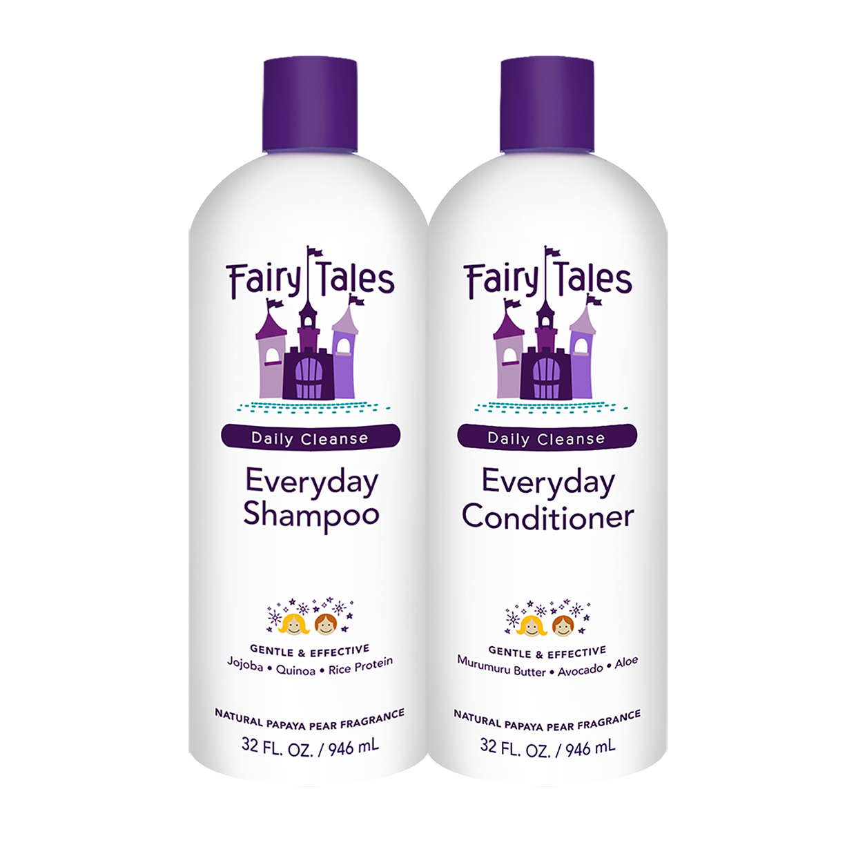 Daily Cleanse Kids Everyday Shampoo & Conditioner Kits - Fairy Tales ...